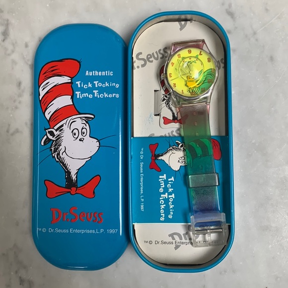 Dr. Seuss | Accessories | Nwt Vintage 9s Authentic Dr Seuss Tick ...